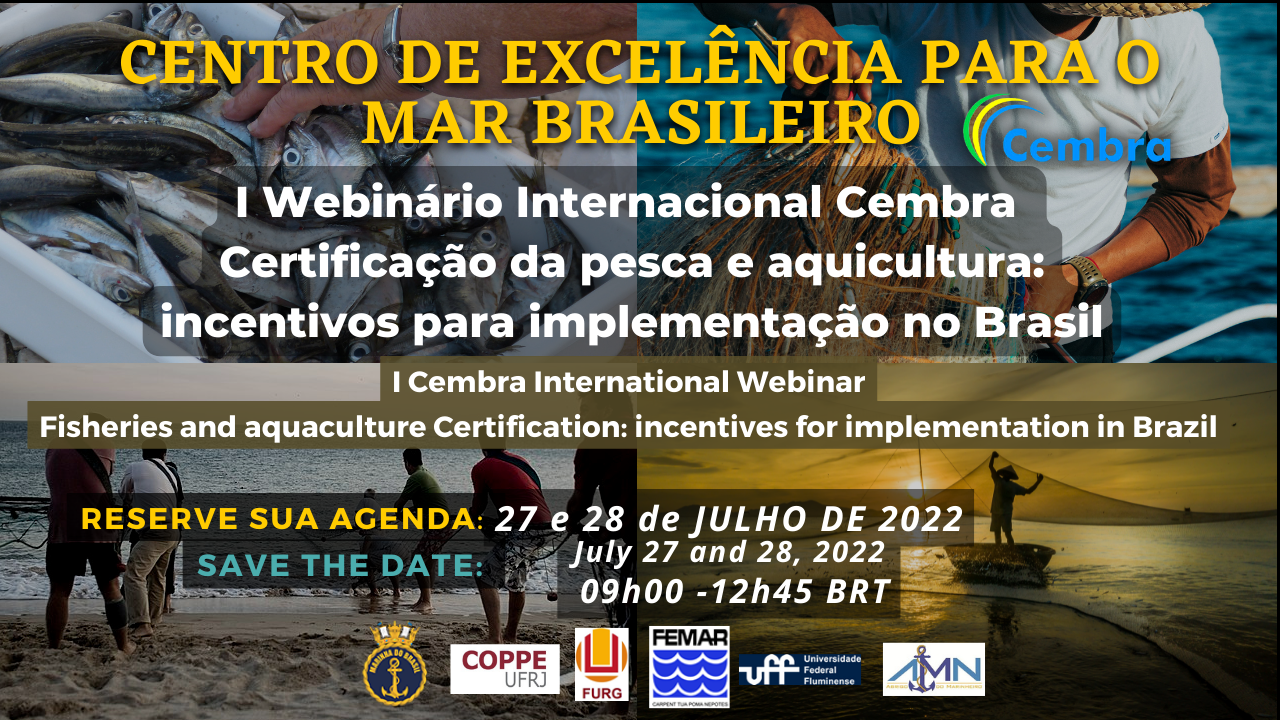 CEMBRA realiza Webinário Internacional de certificação da pesca e ...