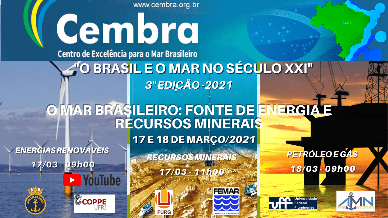 Cembra realiza Webinar sobre O MAR BRASILEIRO: Fonte de Energia e ...